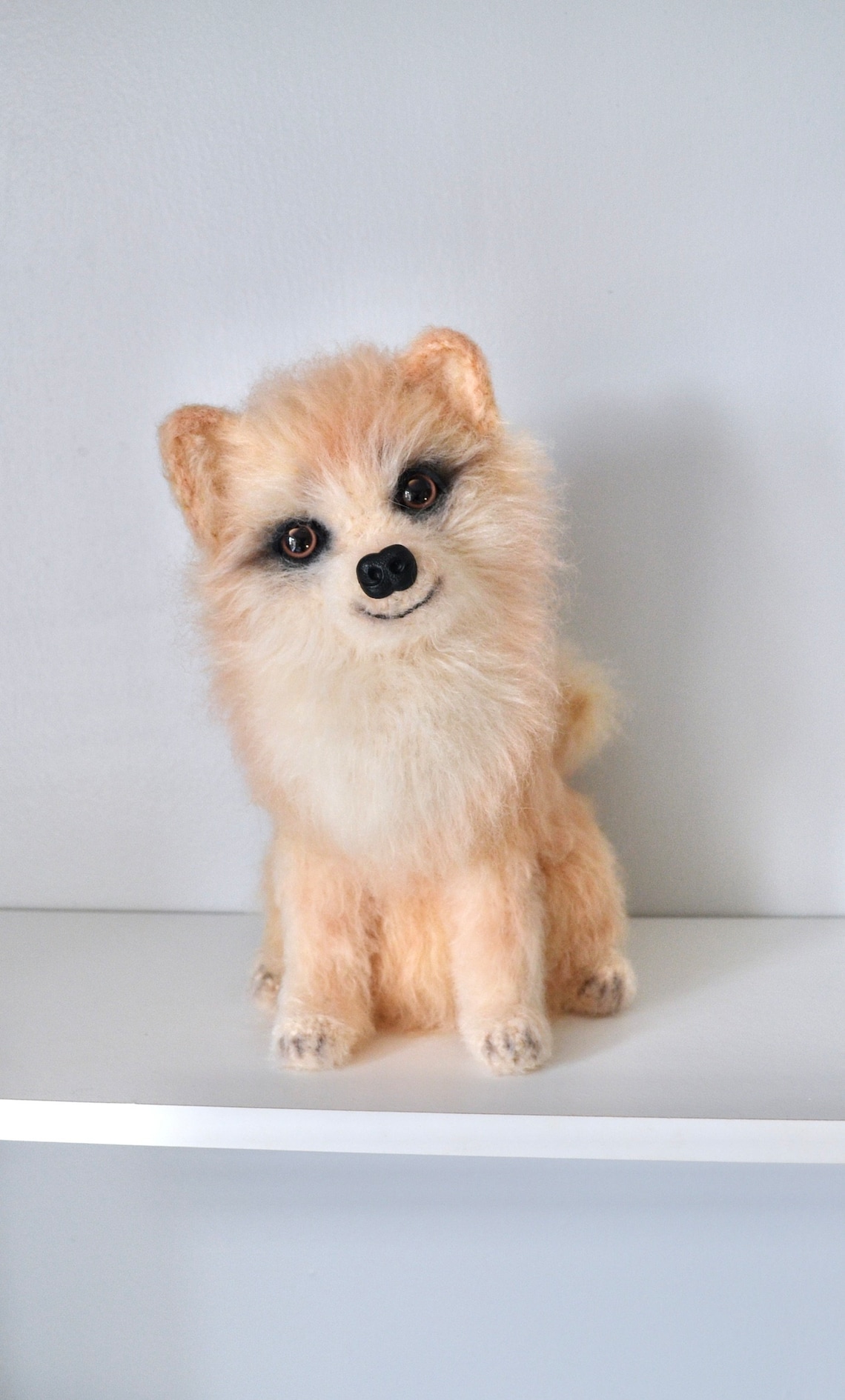 Pomeranian Dog Crochet Pattern, German Spitz Dog Amigurumi Pattern ...