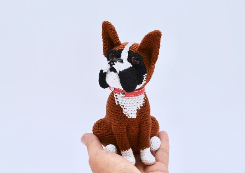 Boxer Crochet Pattern Crochet Dog Pattern Amigurumi Boxer - Etsy UK