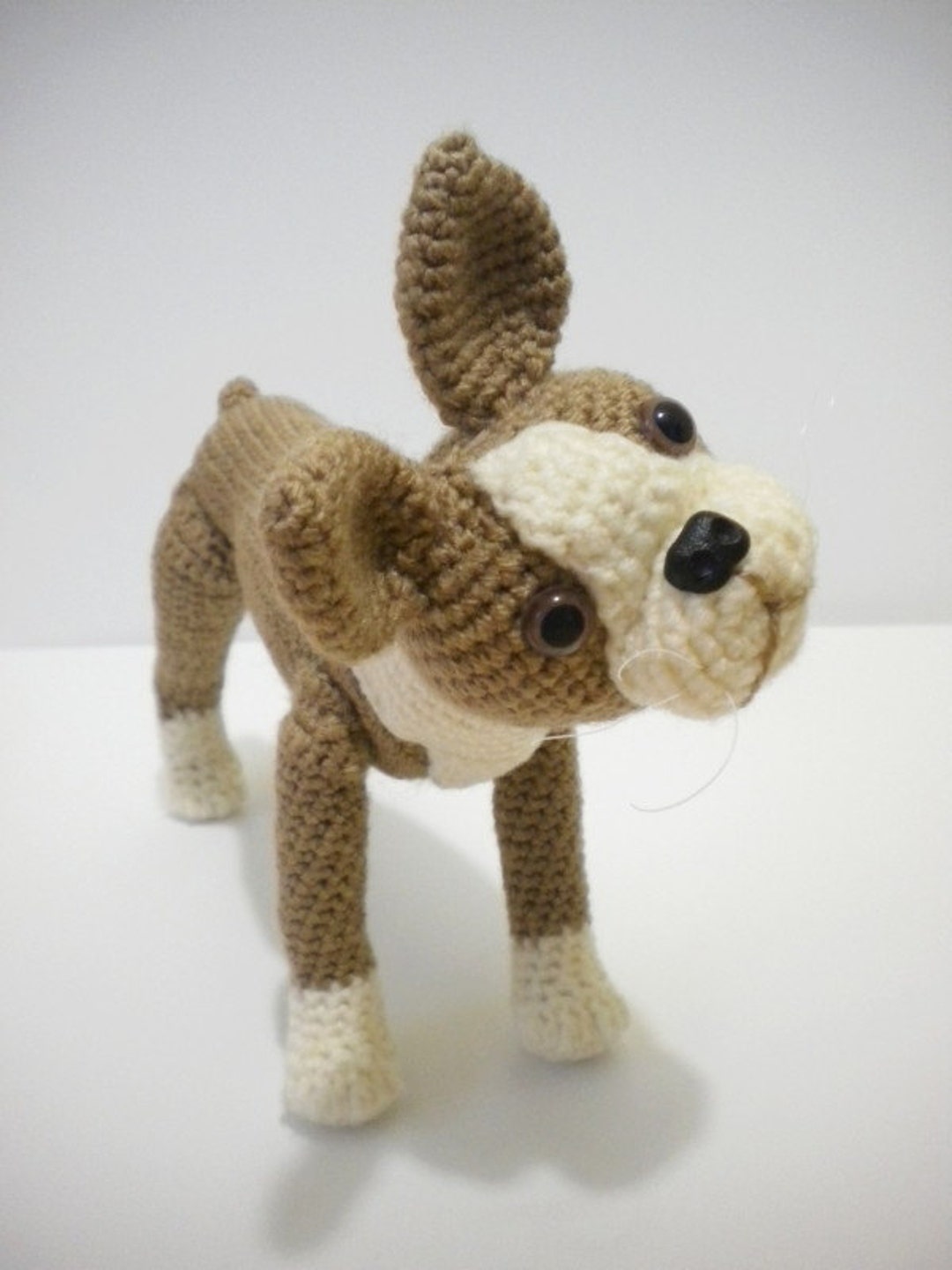 Boston Terrier Crochet Pattern: Amigurumi Dog (PDF Pattern) - Etsy