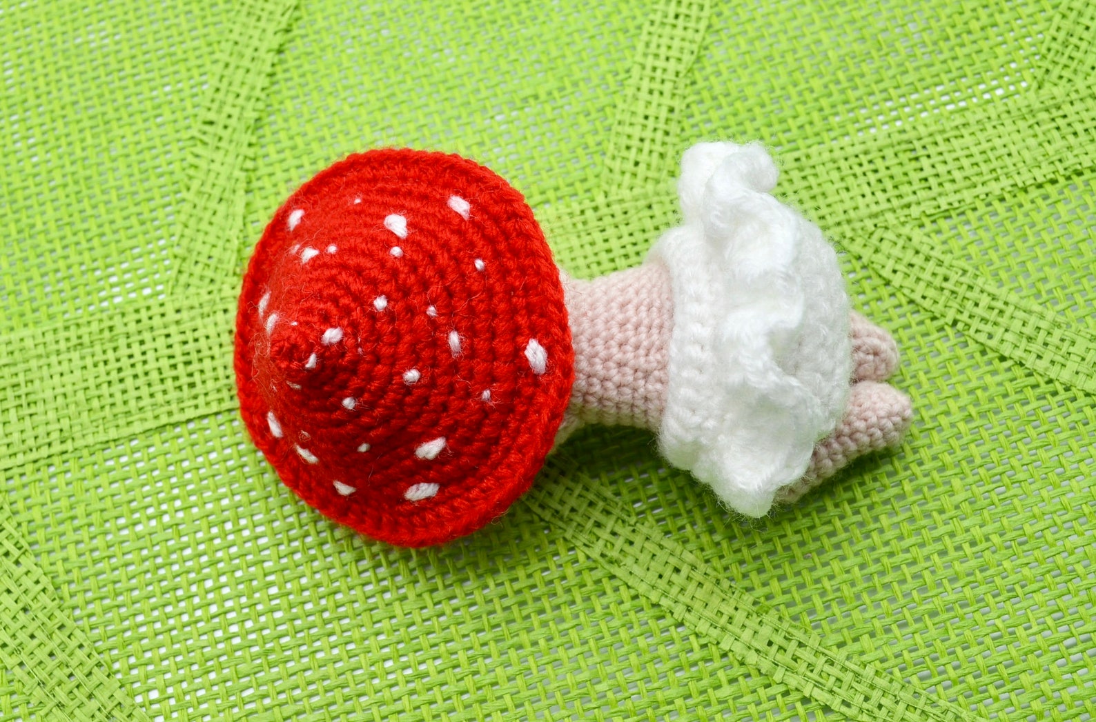 Crochet Toadstool Amigurumi Pattern crochet Newborn Baby - Etsy