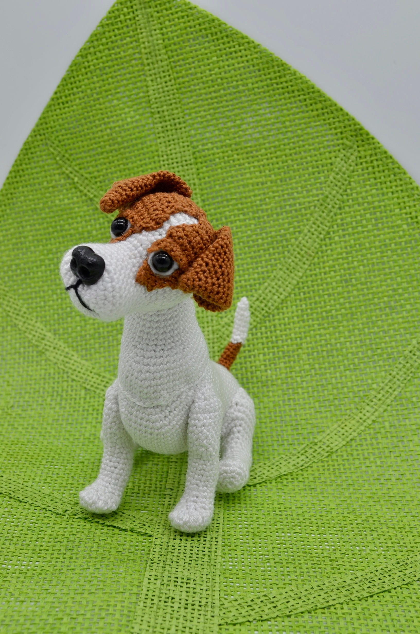 Jack Russell Terrier Crochet Pattern Crochet Dog Pattern | Etsy