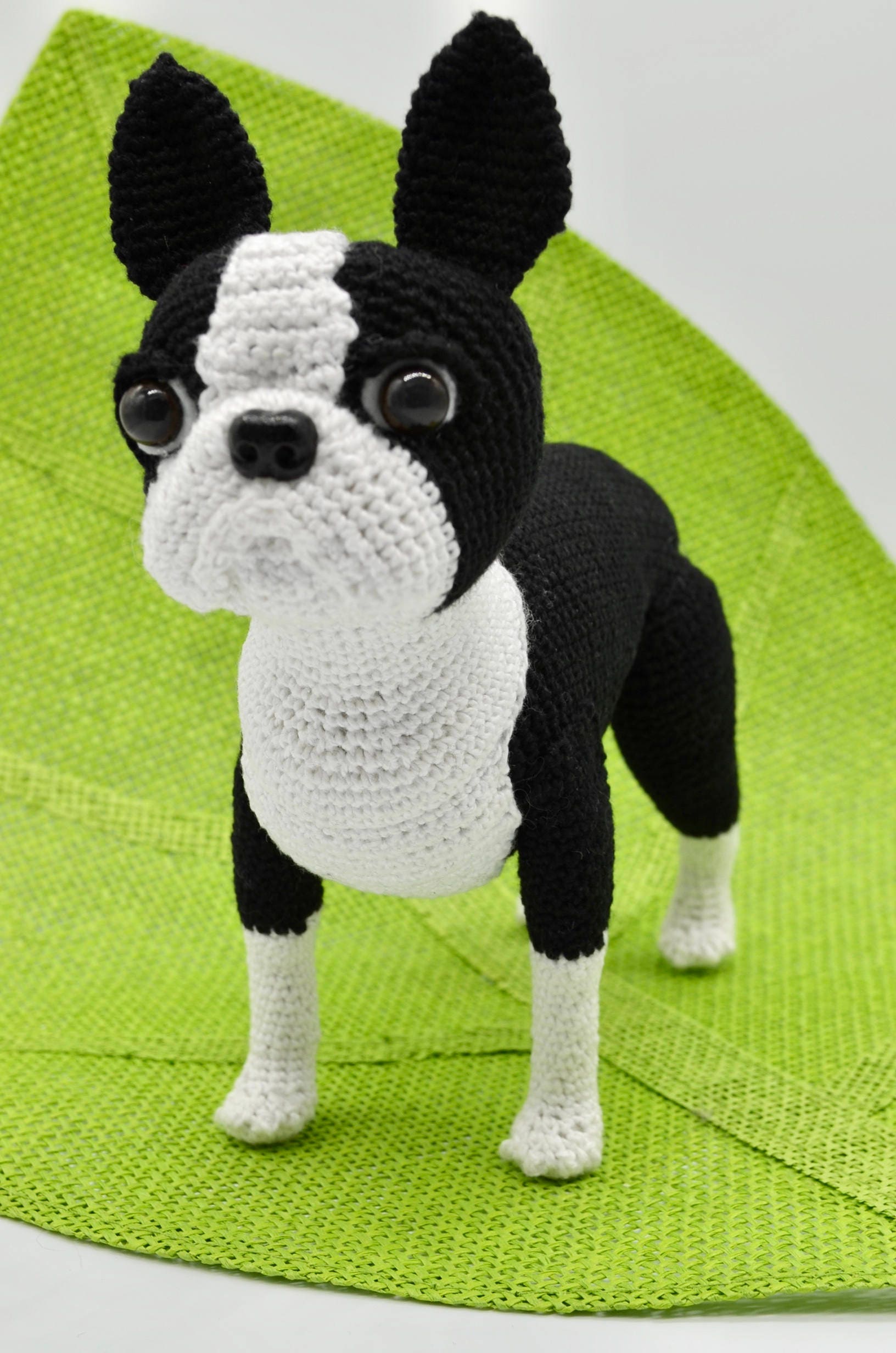 Boston Terrier Crochet Pattern Crochet Dog Amigurumi Pattern | Etsy
