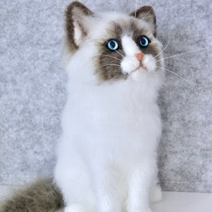 Ragdoll Cat Crochet Pattern, Crochet Amigurumi Cat, Сrochet Fluffy Cat ...