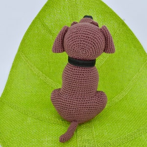 Labrador Retriever Crochet Pattern, Chocolate Crochet Labrador Pattern ...