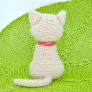 Crochet Cat Pattern, Cat Amigurumi Pattern, Crochet Cream Cat Pattern ...