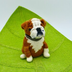 English Bulldog Crochet Pattern, Bulldog Dog Amigurumi Pattern, Crochet ...