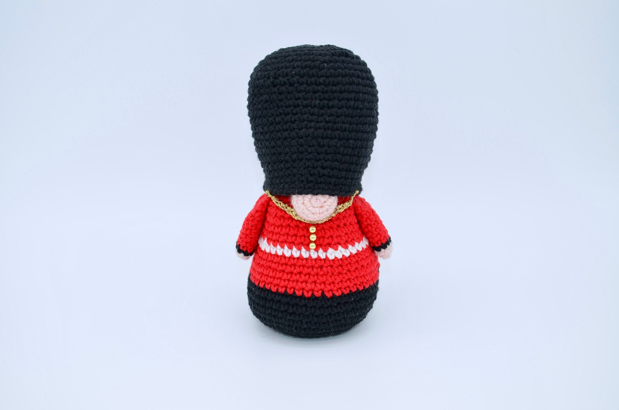 King's Guard Gnome Crochet Pattern British Royal Guard - Etsy UK