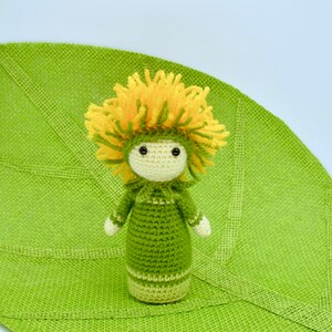 Crochet Pattern Amigurumi Doll - Flower Doll Dandelion Di - Etsy