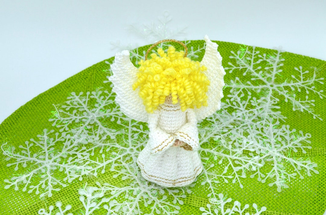 Angel Crochet Pattern, Christmas Angel, Amigurumi Angel Doll Crochet ...