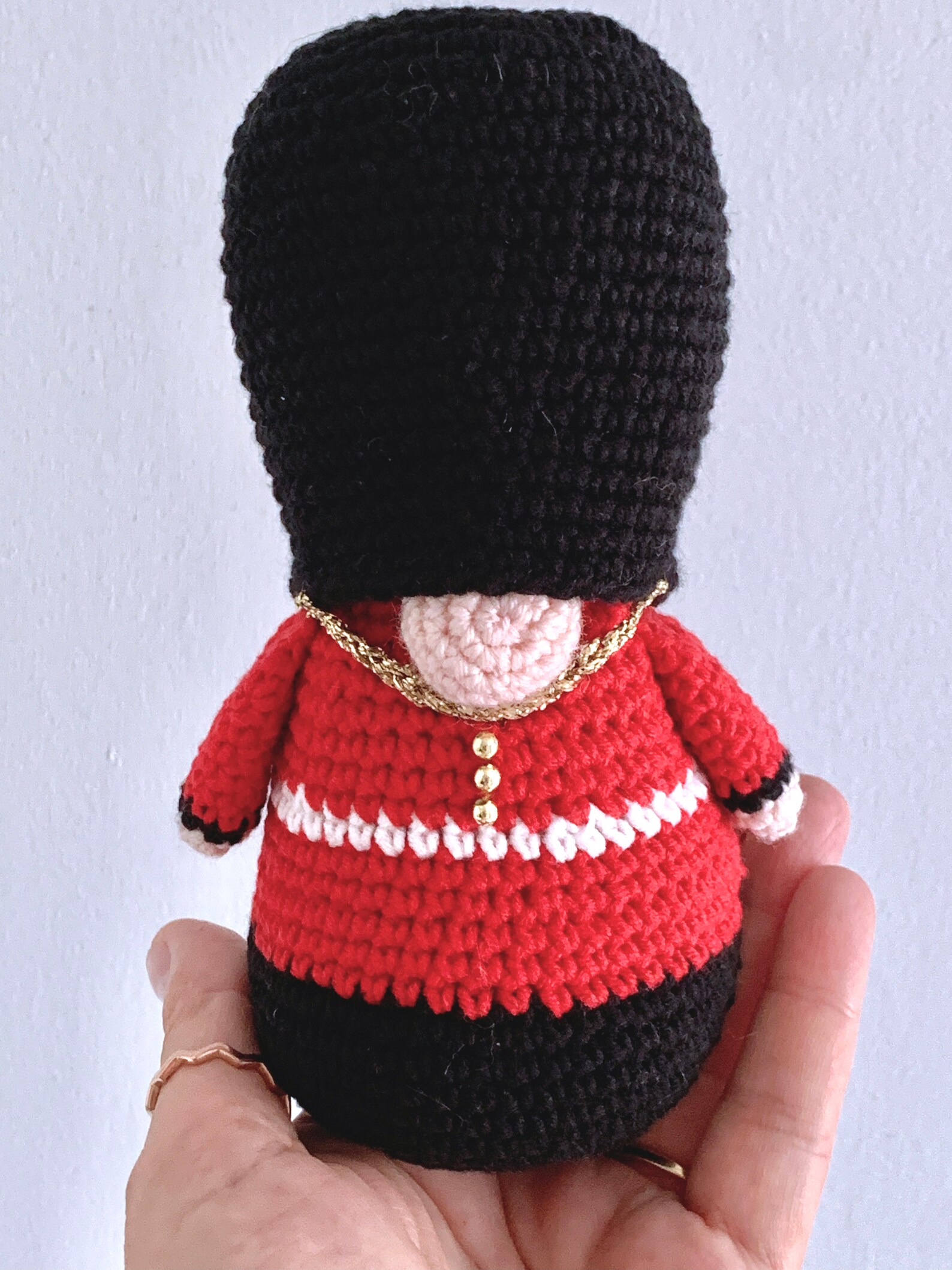 King's Guard Gnome Crochet Pattern British Royal Guard - Etsy UK