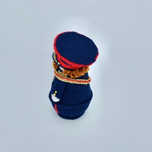 Prince Harry Gnome Crochet Pattern, Prince Harry Gnome in Navy Blue ...