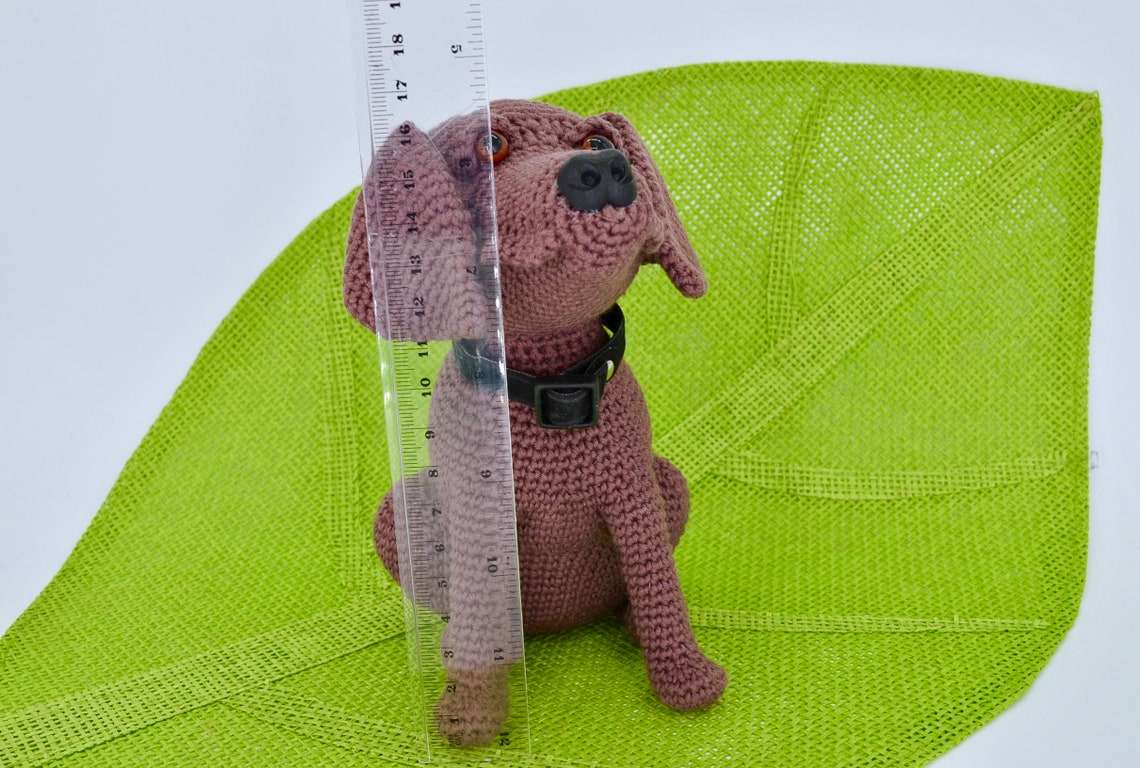 Labrador Retriever Crochet Pattern Chocolate Crochet Labrador | Etsy