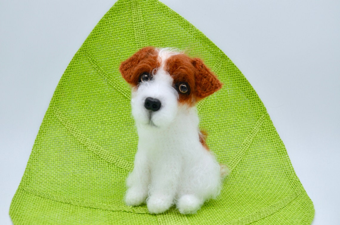 Jack Russell Terrier Crochet Pattern, Crochet Dog Puppy Pattern ...