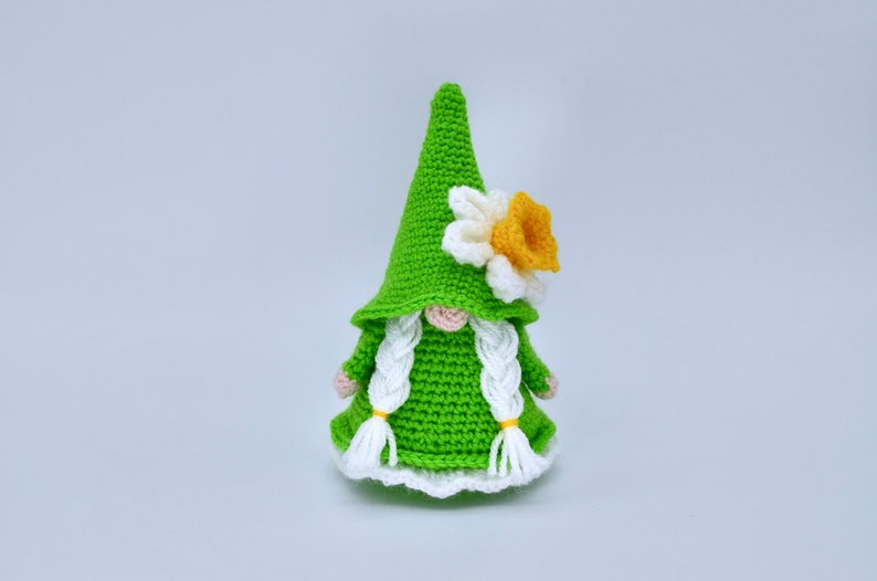 Gnome Crochet Pattern Spring Crochet Gnome Pattern Crochet | Etsy