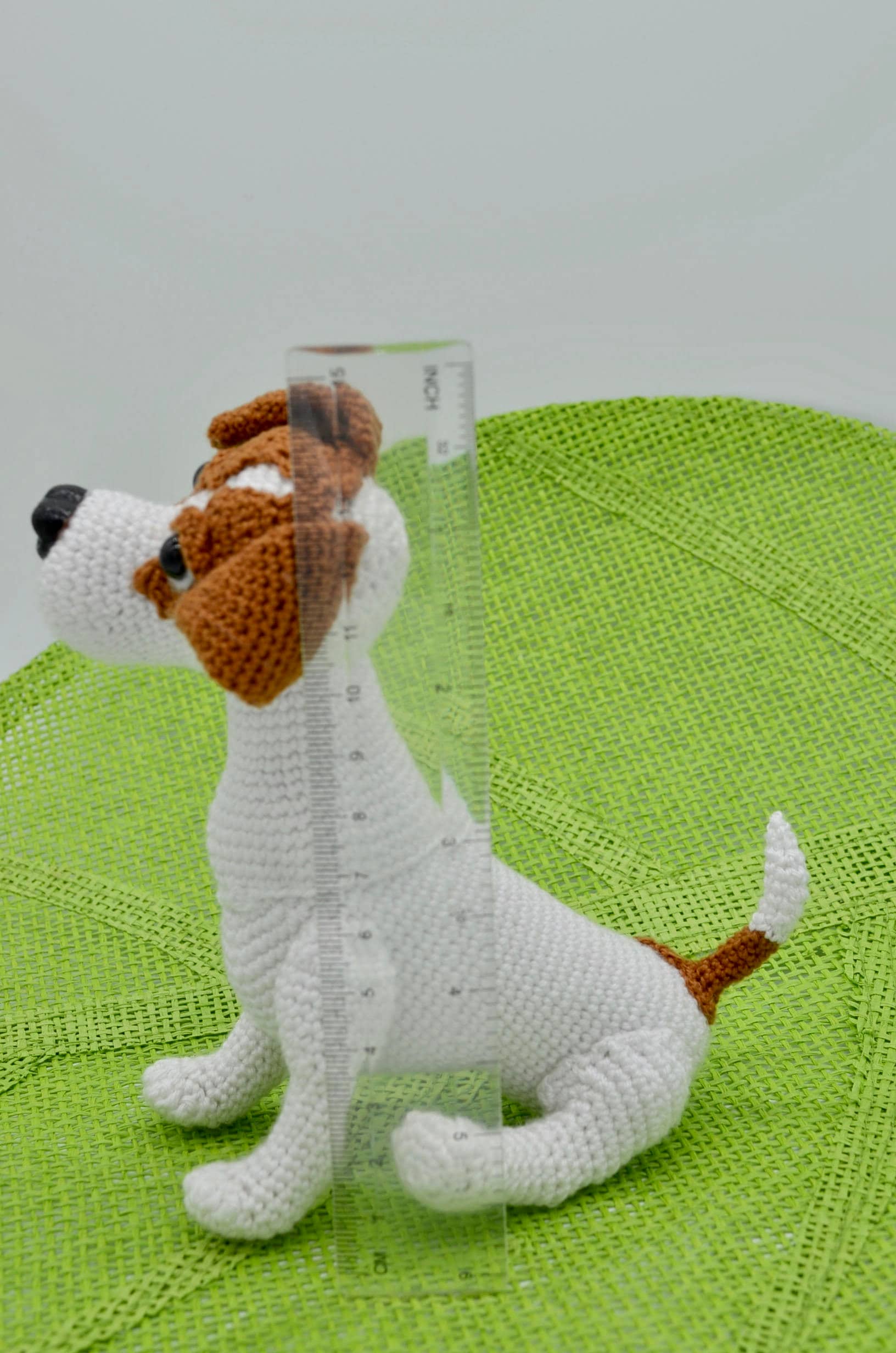 Jack Russell Terrier Crochet Pattern Crochet Dog Pattern | Etsy