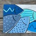 Fish Painting, Fish Art, Beach House Decor, Tropical Fish Art, Coastal ...
