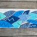Fish Painting, Fish Art, Beach House Decor, Tropical Fish Art, Coastal ...
