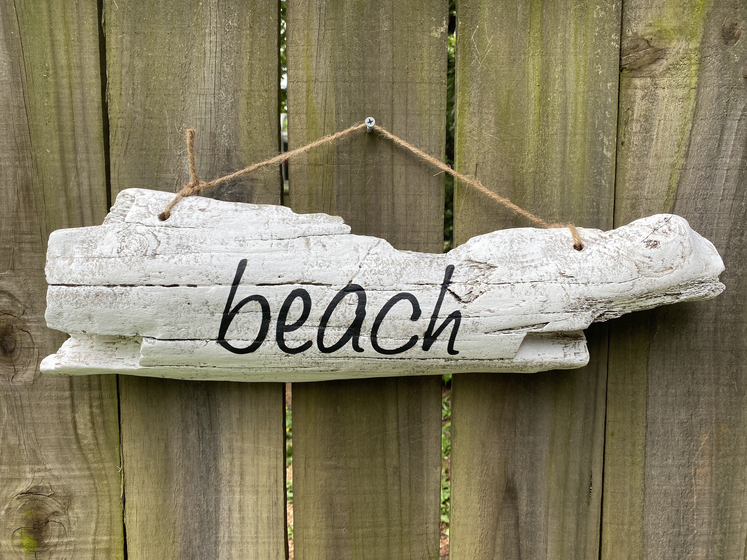 Driftwood Beach House Sign Beach Cottage Driftwood Sign - Etsy