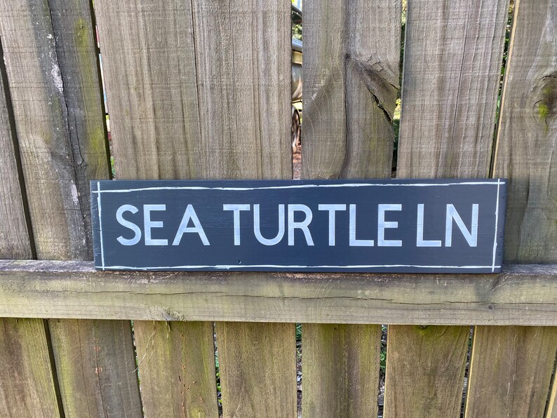 Beach Sign Beach House Sign Sea Turtle Sign Wood Sign - Etsy