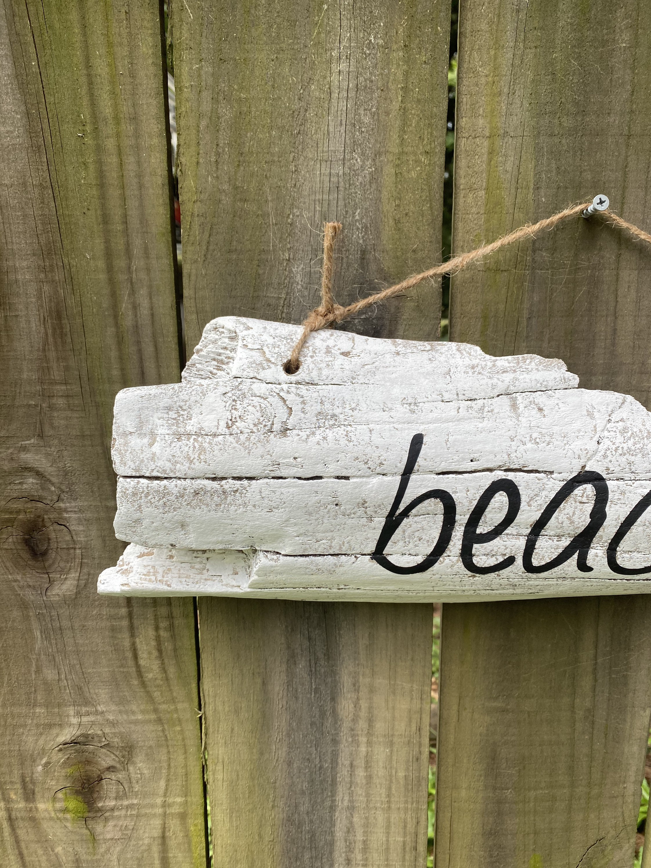 Driftwood Beach House Sign Beach Cottage Driftwood Sign - Etsy