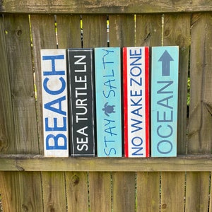 Beach Sign, Beach House Sign, Sea Turtle Sign, Wood Sign, Beach Decor ...