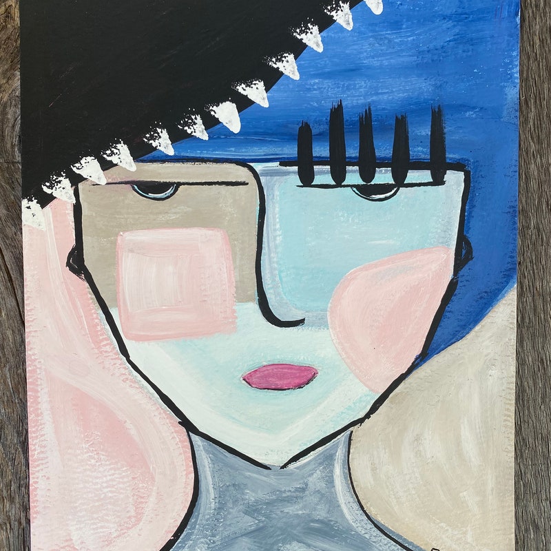 Abstract Figure Art - Etsy