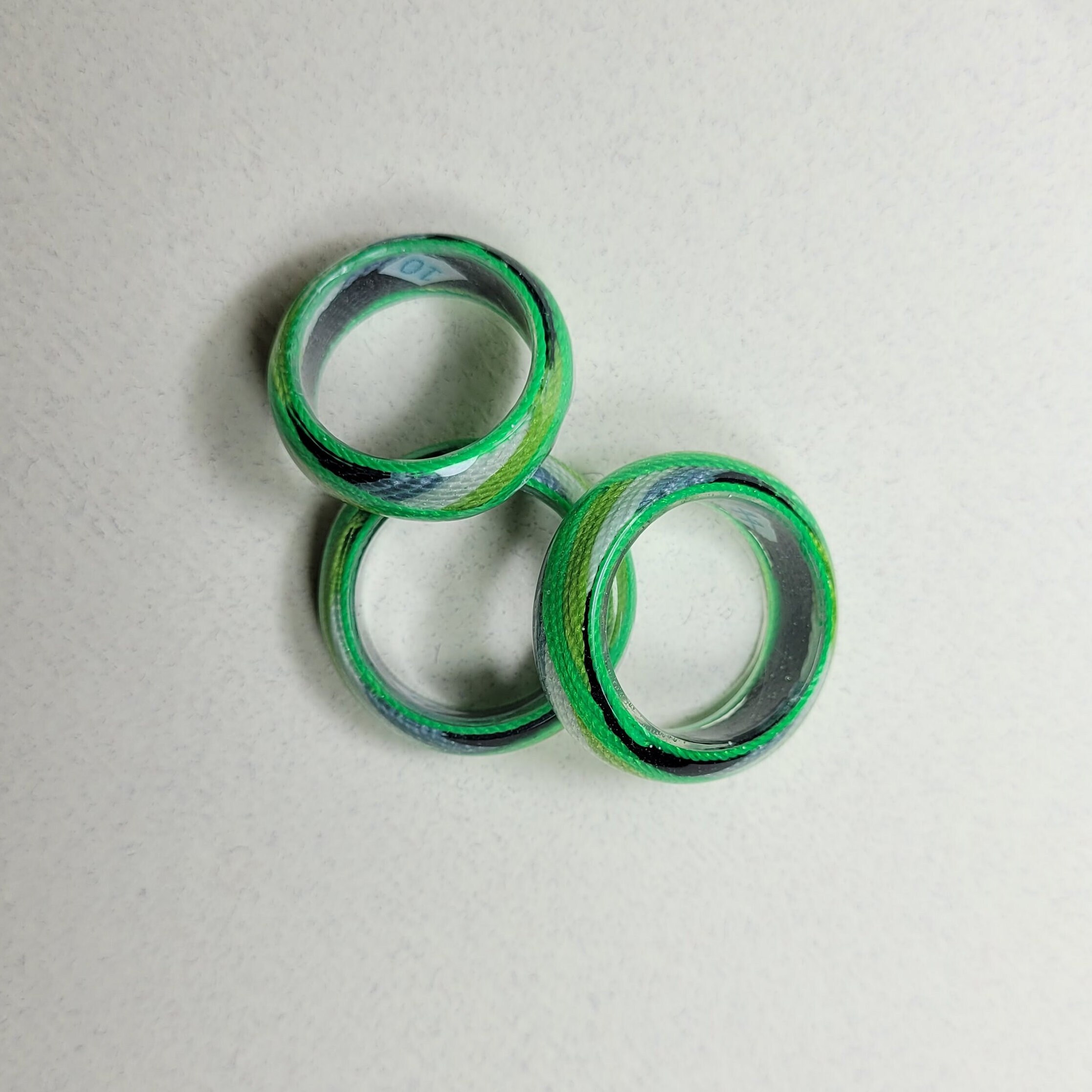 Aromantic Ring. Aromantic Flag Ring. Handmade Ringo. - Etsy