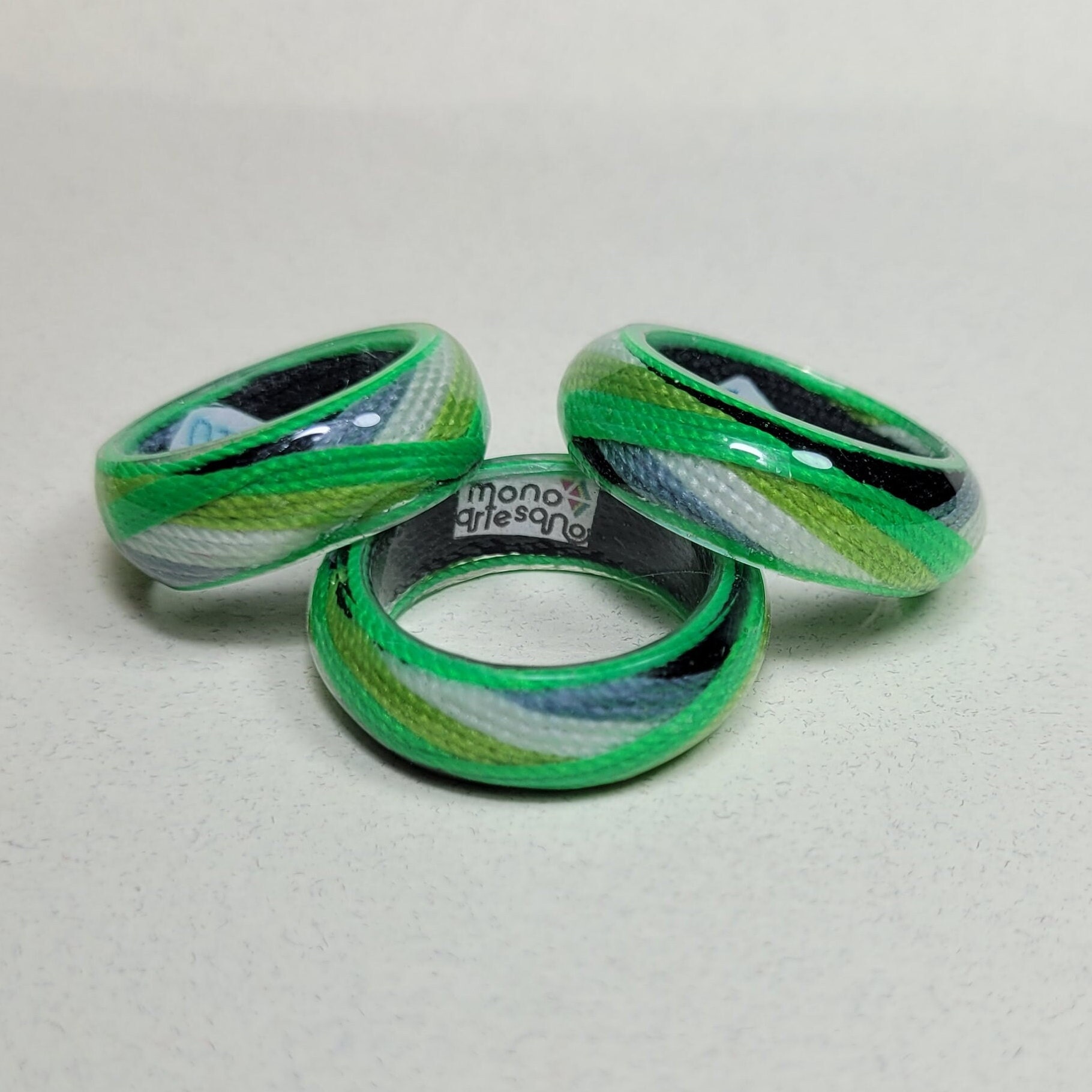 Aromantic Ring. Aromantic Flag Ring. Handmade Ringo. - Etsy