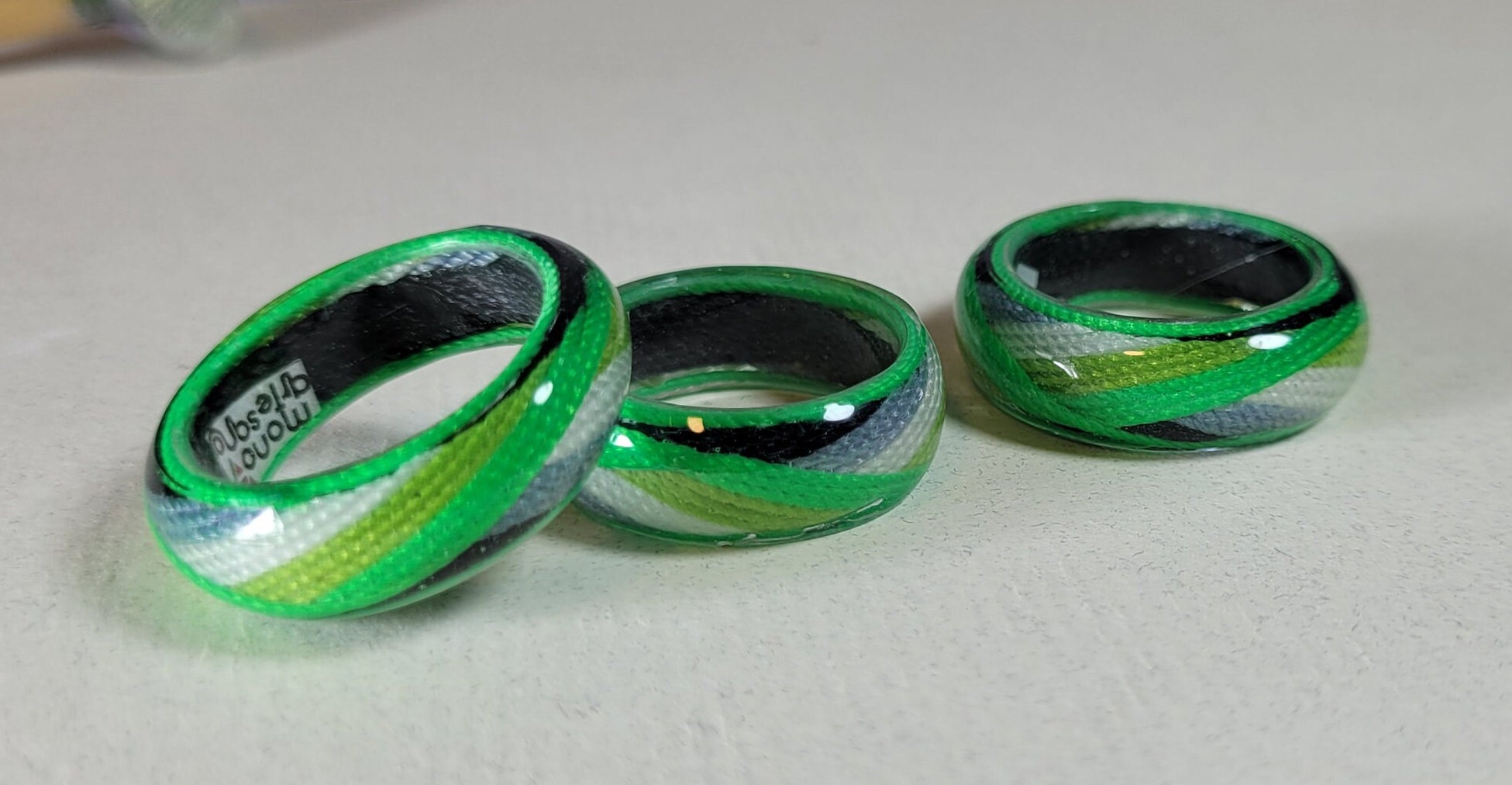 Aromantic Ring. Aromantic Flag Ring. Handmade Ringo. - Etsy