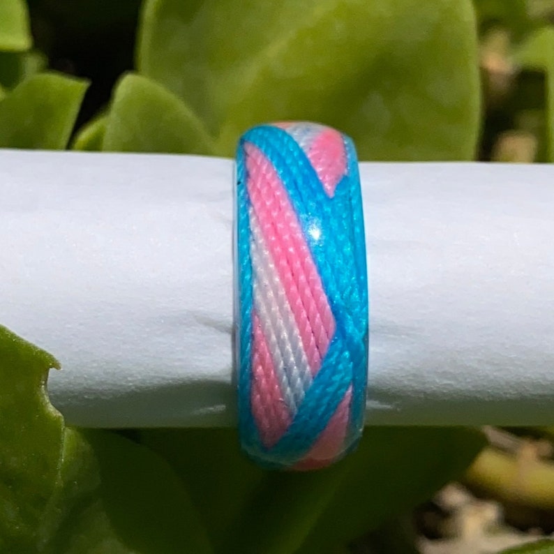 Transgender Ring Transgender Pride - Etsy