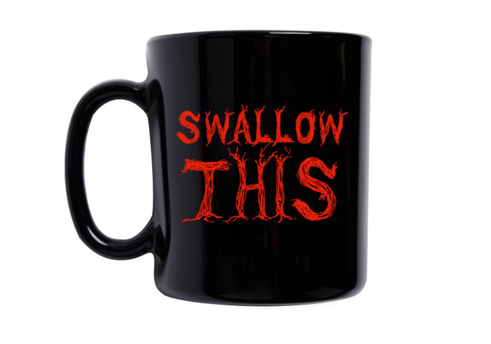 ASH Evil Dead 2 SWALLOW THIS Mug - Etsy