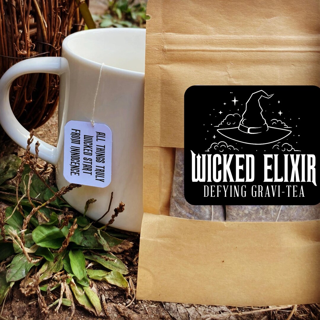 WICKED ELIXIR Defying Gravi-tea - Etsy