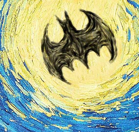 Van Gogh Scream Batman