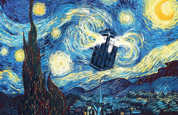 Van Gogh Tardis Van Gogh Tardis