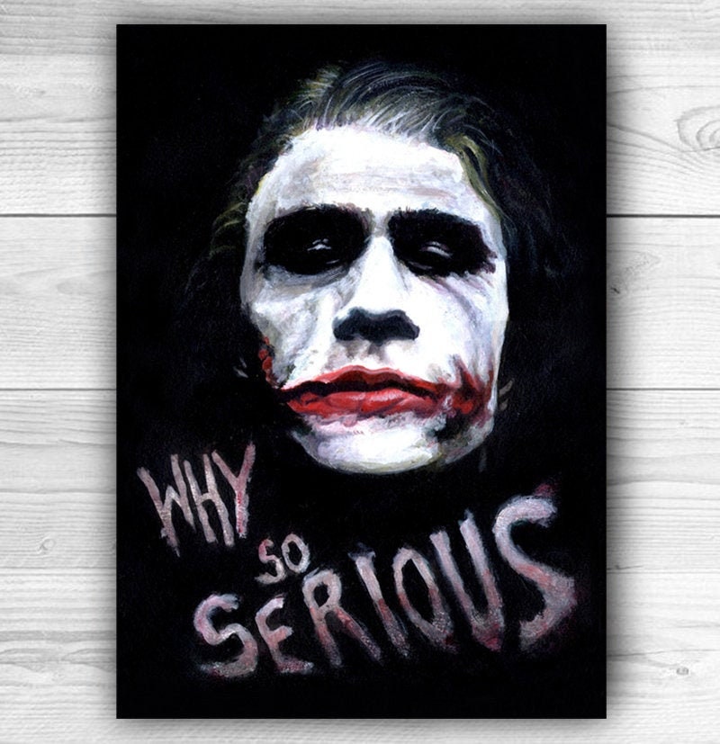Joker Poster Why So Serious