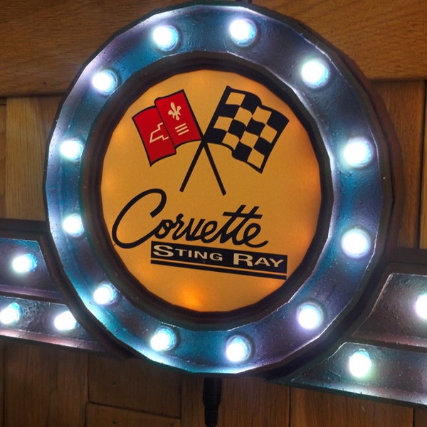 Corvette Neon Sign - Etsy
