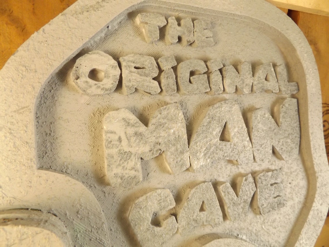 Flintstone Customizable Cave Man Sign. With Running Lights. - Etsy