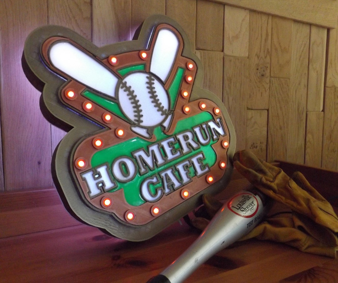 Vintage Sports Bar Sign, Vintage Wall Decoration Illuminated - Etsy