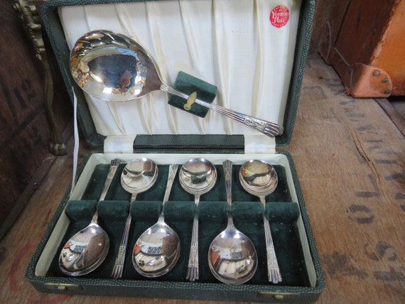 Fruit Spoon Set Yeoman Plate Spoons Dessert Spoon Set - Etsy
