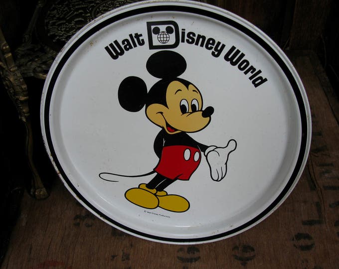 Walt Disney World Tray Mickey Mouse Tray Disney Tray - Etsy UK