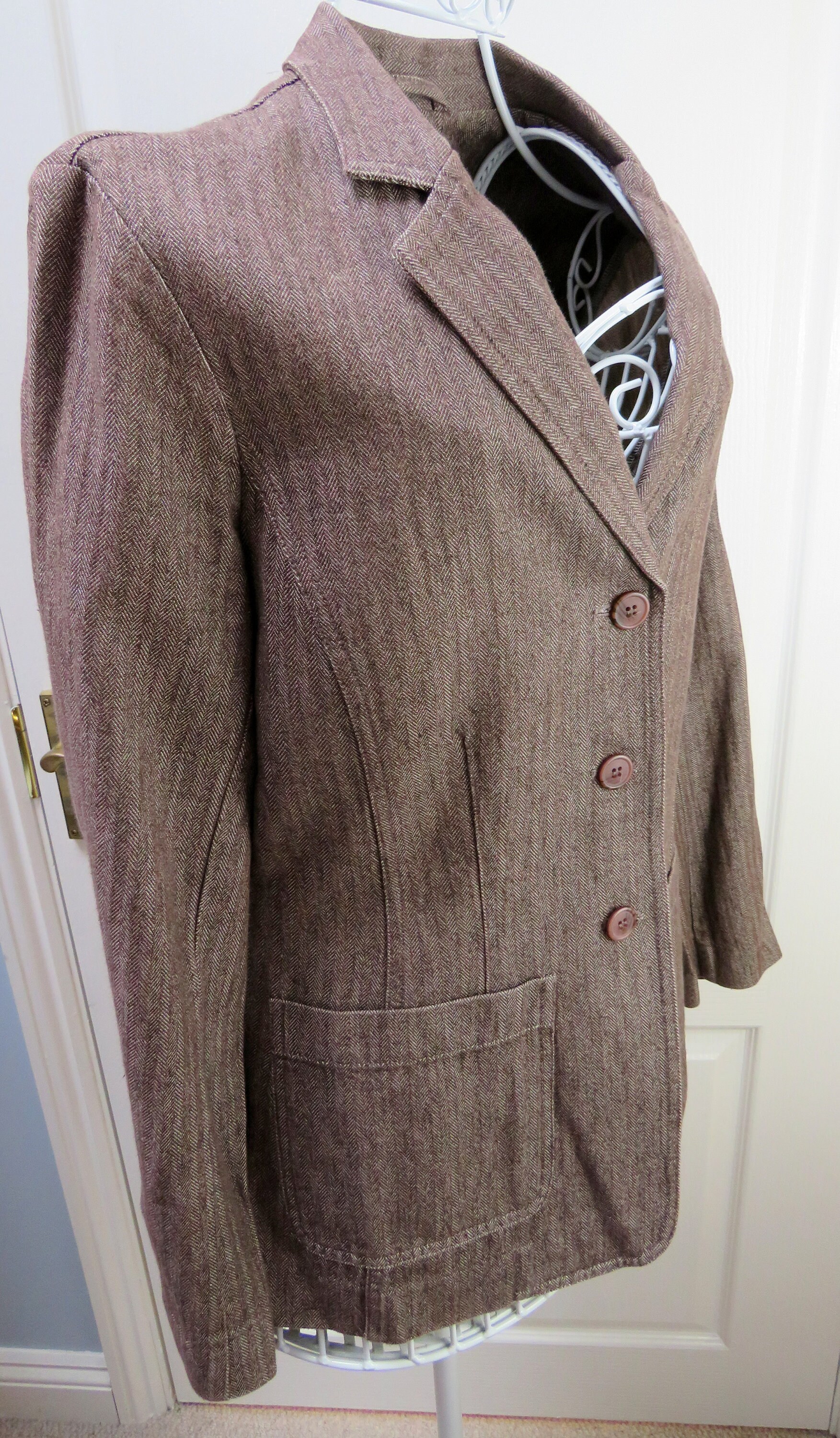 Laura Ashley Jacket Laura Ashley Brown Jacket Country - Etsy UK