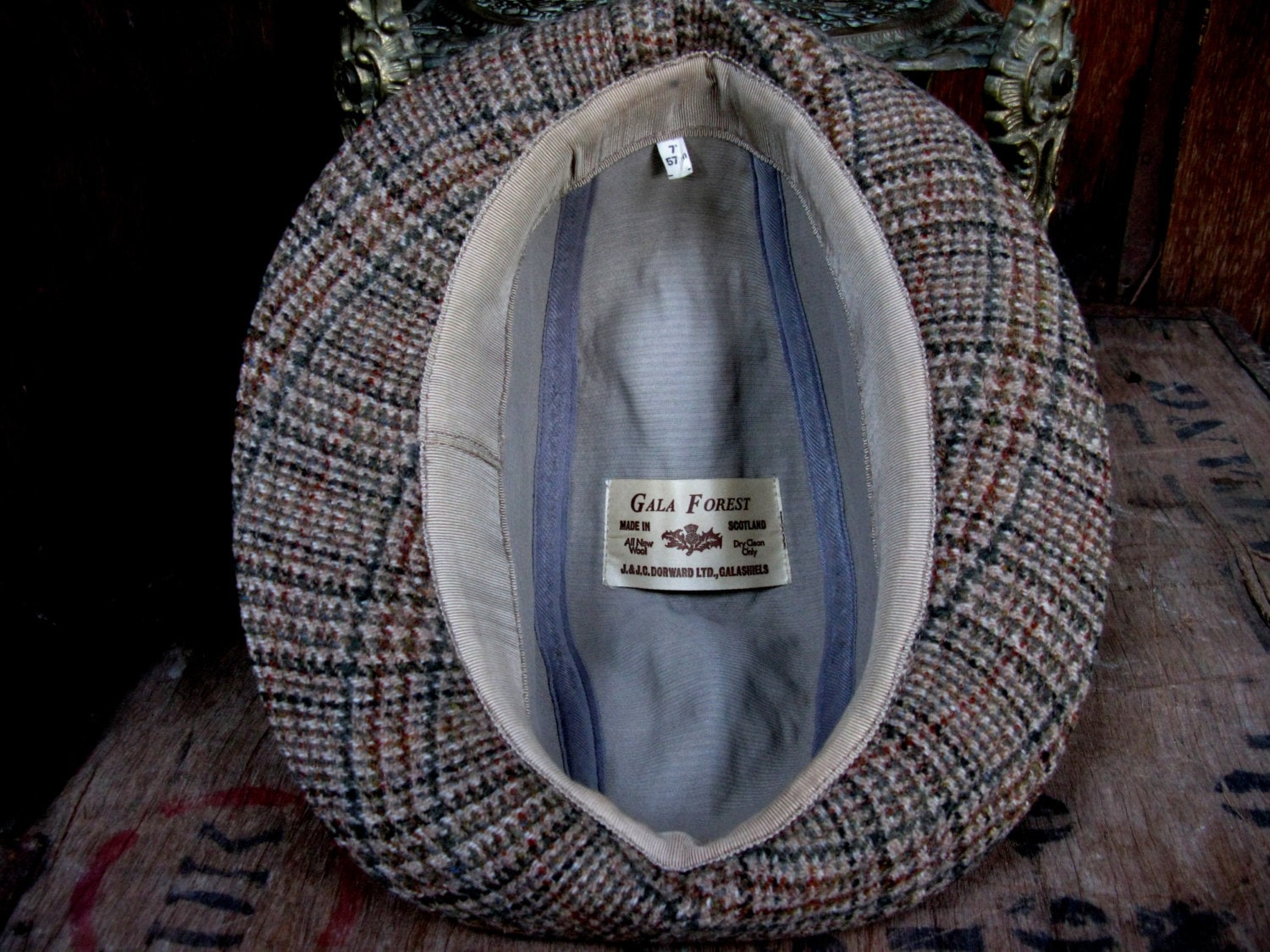 Gala Forest Trilby Scottish Trilby Wool Trilby Mens Trilby | Etsy