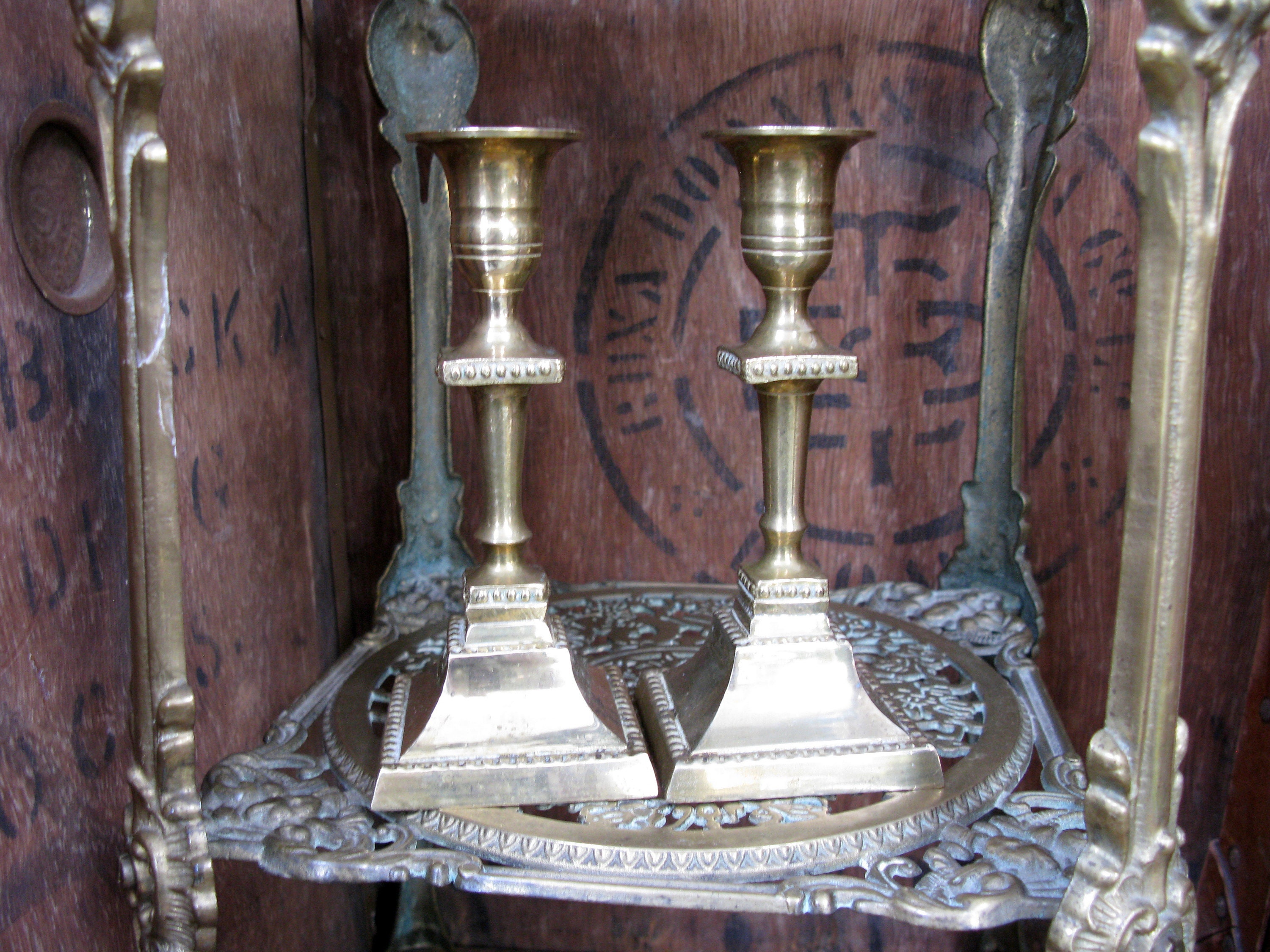 MALM Candlesticks Pair Of Candlesticks Scandinavian Design Vintage ...