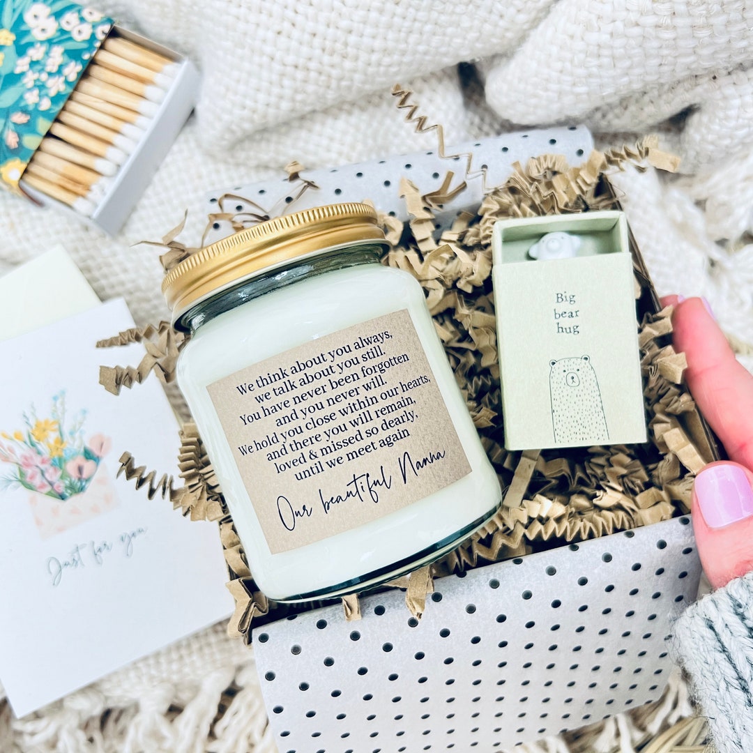 Personalised Bereavement Gift Set, Sorry for Your Loss, in Loving ...