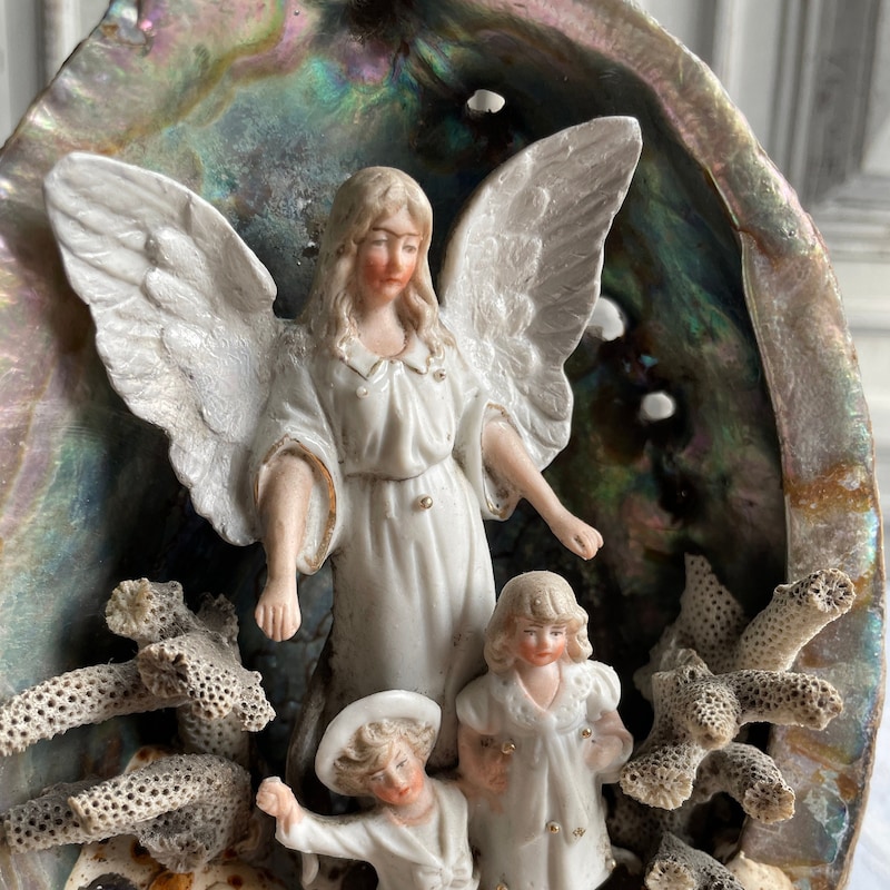 French Porcelain Angel - Etsy