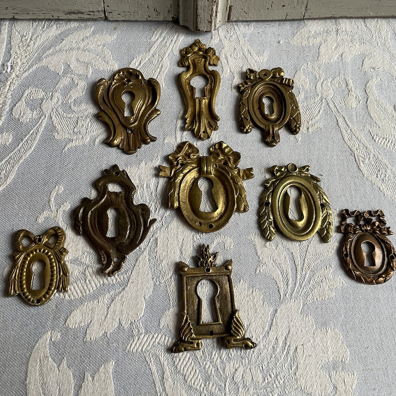 Antique Escutcheon - Etsy