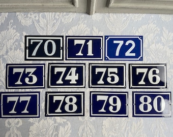 French House Number - Etsy