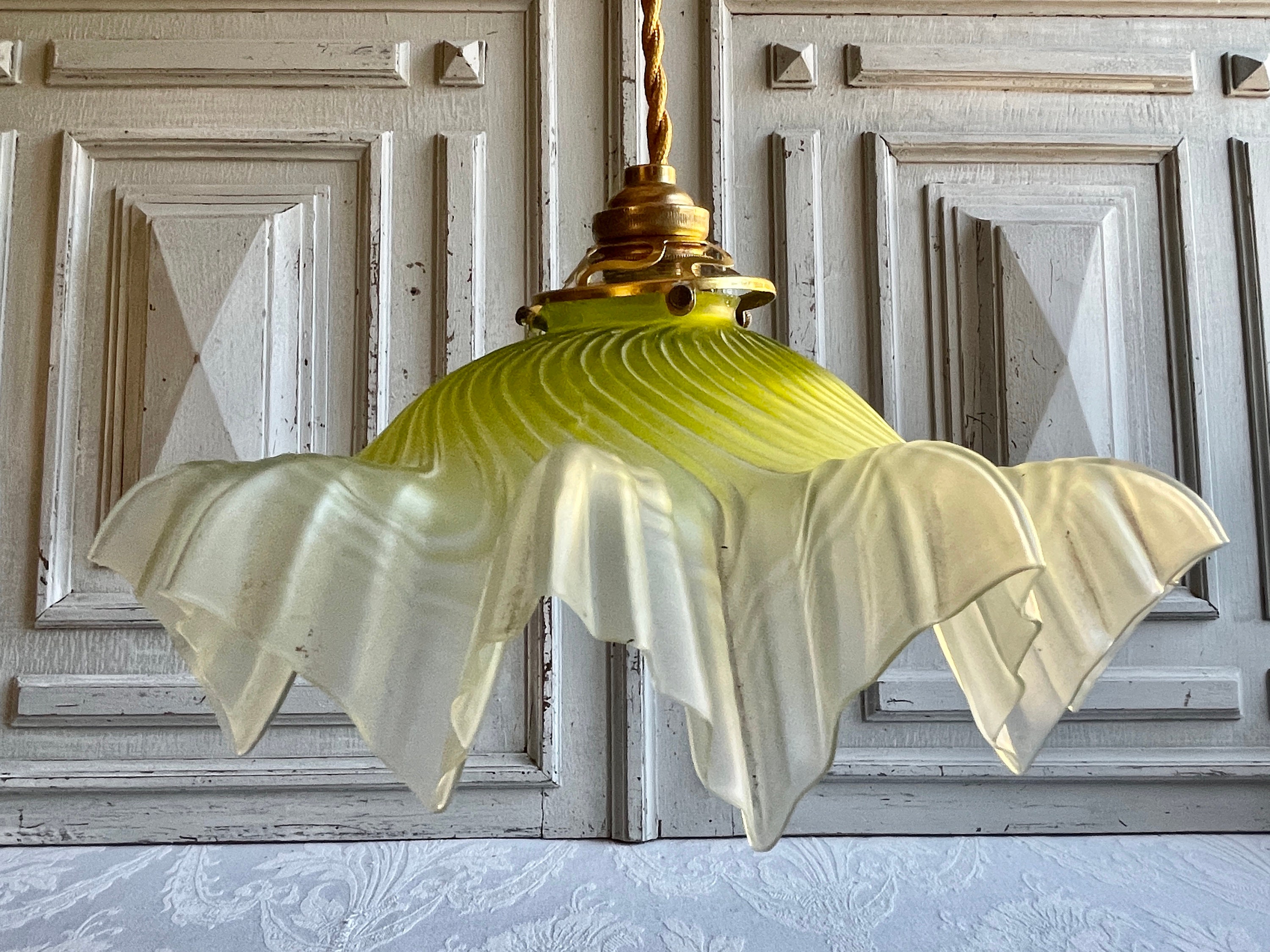 Lamp Shades Home & Living Lighting original 1920's R vintage French ...