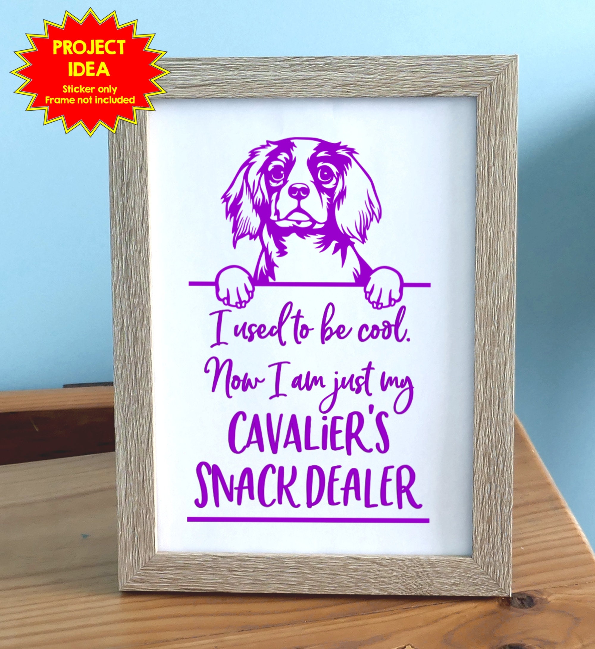 Cavalier Snack Dealer vinyl sticker decal home decor wall | Etsy