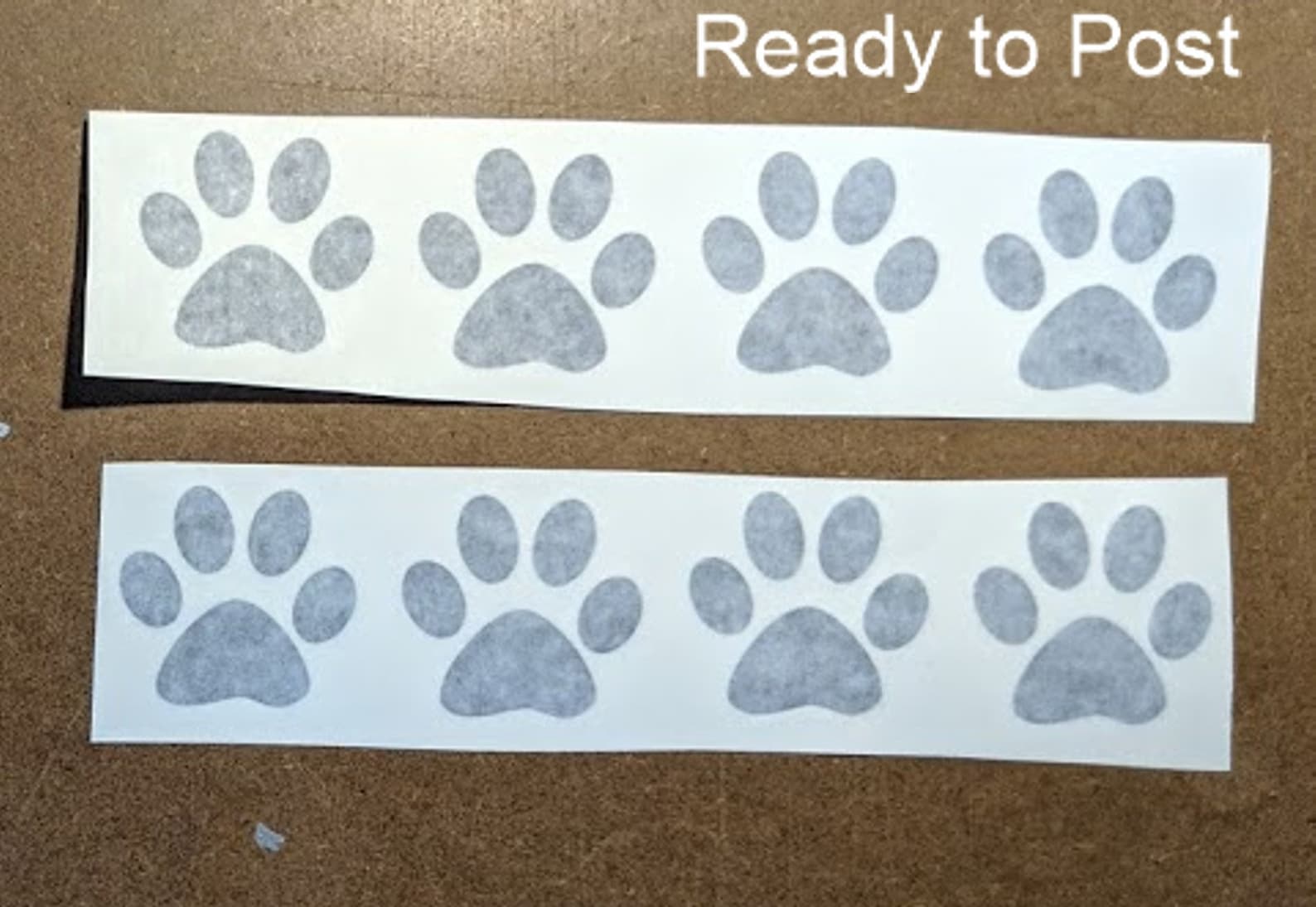 Dog Paw Prints Vinyl Wall Stickers Decals Suit Wall Car Kennel. Packs ...